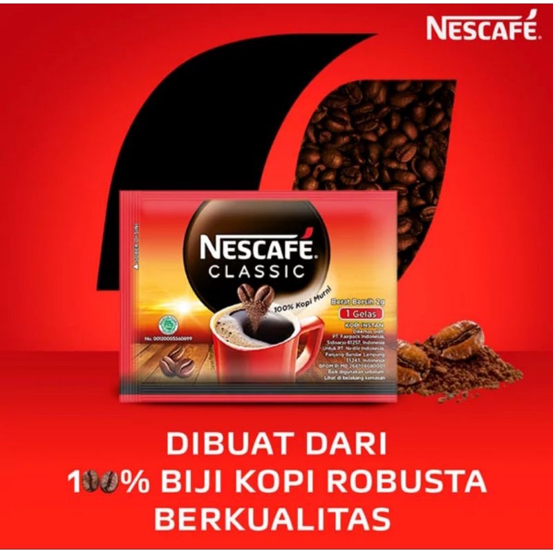 Nescafe Classic Sachet Bag Era 2g (1Pcs Contents) | Shopee Malaysia