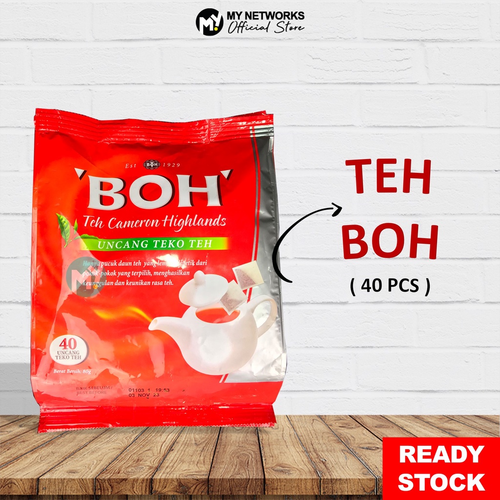 🔥𝗢𝗥𝗜𝗚𝗜𝗡𝗔𝗟 🇲🇾 | BOH TEH CAMERON HIGHLAND 40 UNCANG | TEH UNCANG | BOH ...