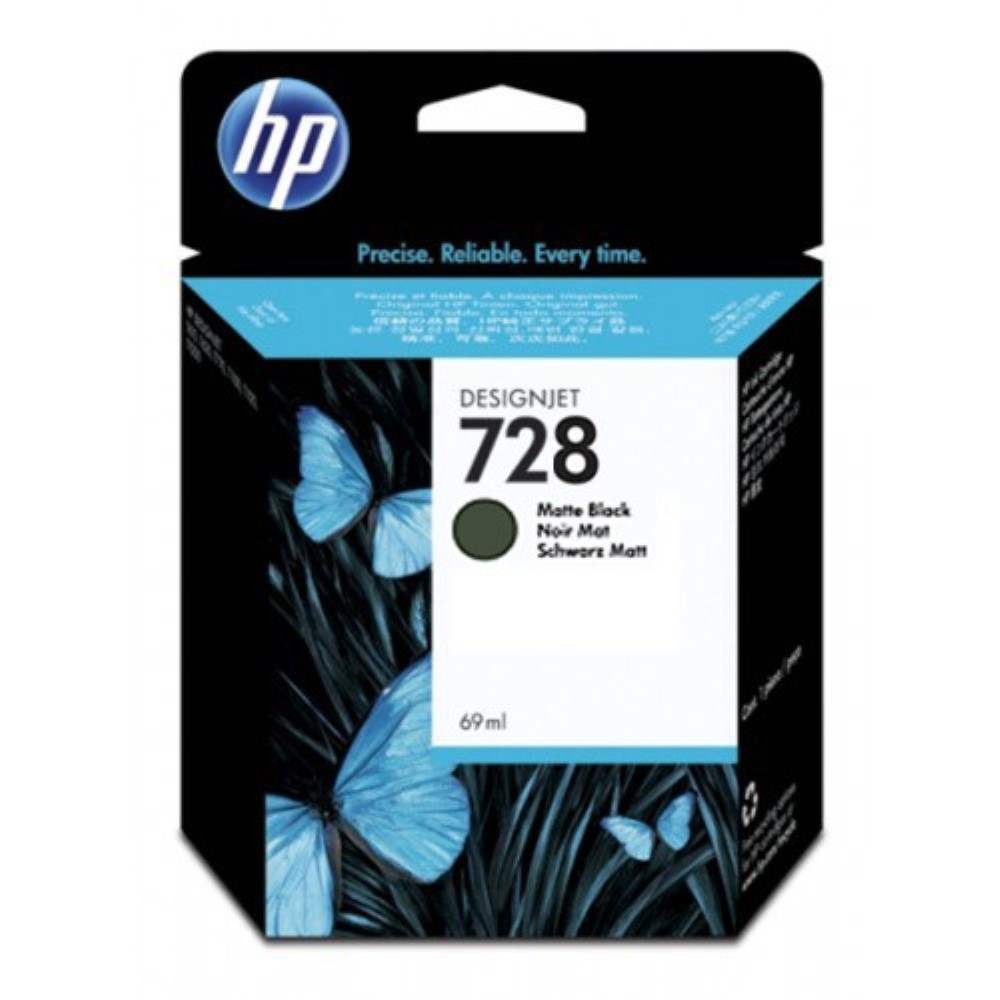 HP 728B 300-ml Matte Black DesignJet Ink Cartridge (3WX30A) | Shopee Malaysia