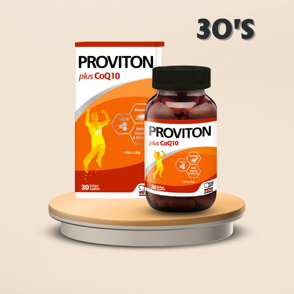 PROVITON MULTIVITAMIN COQ10 (Ginseng Immune Energy Booster) 30'S ...