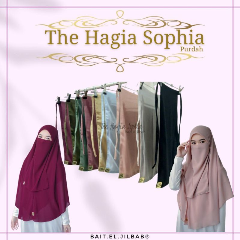 PURDAH HALF THE HAGIA SOPHIA | Shopee Malaysia