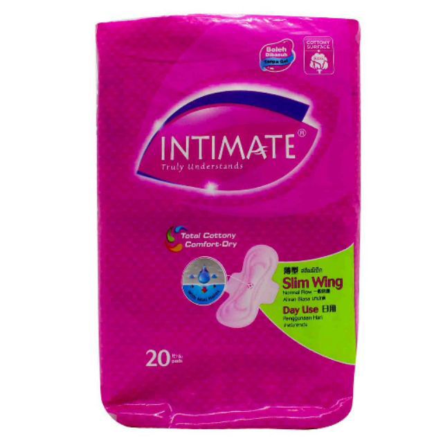 Intimate Day Use Slim Wing Normal Flow (20's) | Shopee Malaysia