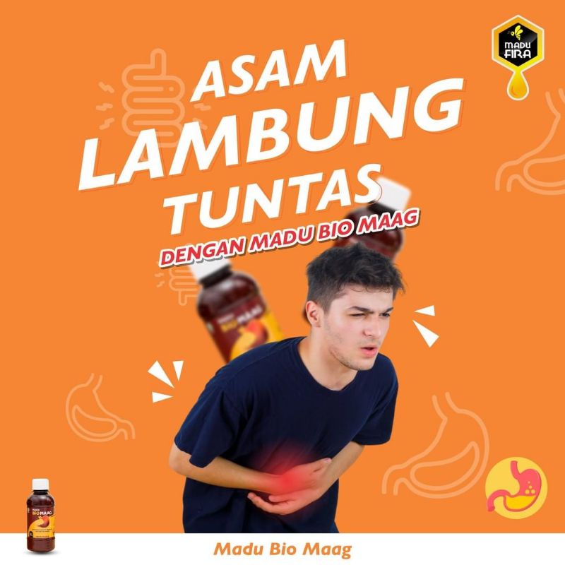 Honey BIOMAAG Original Biomag Herbal Medicine For Gastric Acid Magh ...