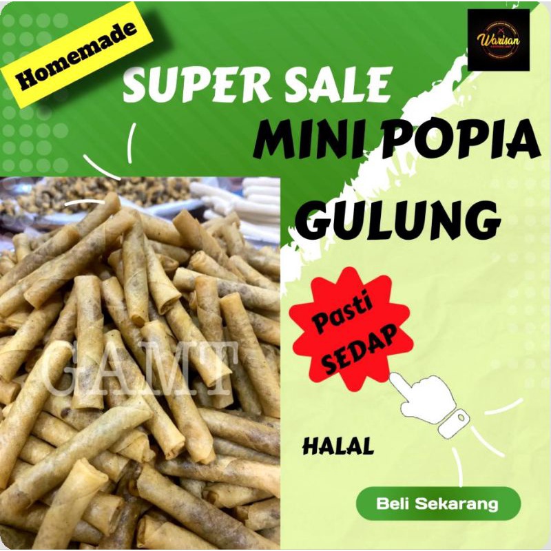 🔥Mini Popia Gulung 500 Gram🔥 | Shopee Malaysia