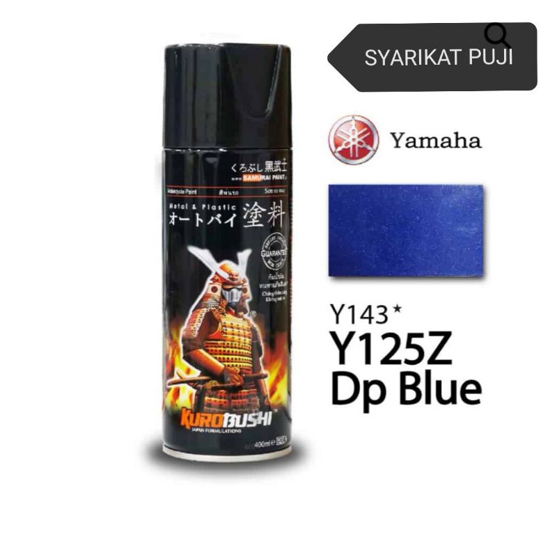 SAMURAI Y143* Y125Z DR BLUE YAMAHA SPRAY X 400ML | Shopee Malaysia