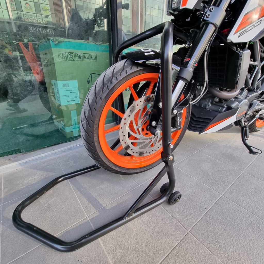 UNIVERSAL FRONT PADDOCK STAND MOTOR STAND PEDOK DEPAN | Shopee Malaysia