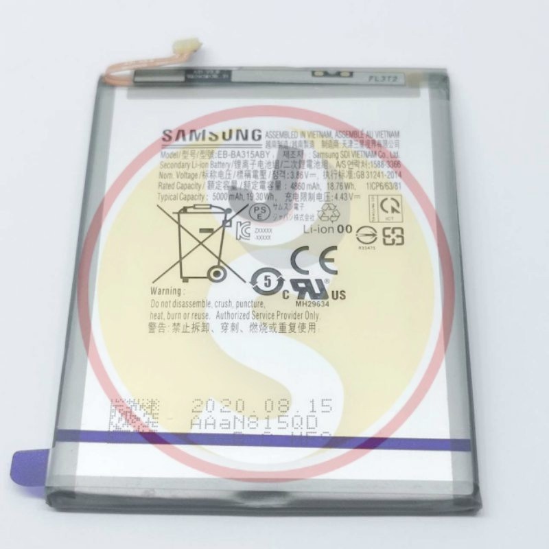 Samsung A31 Li-ion Battery (5000mAh) | Shopee Malaysia