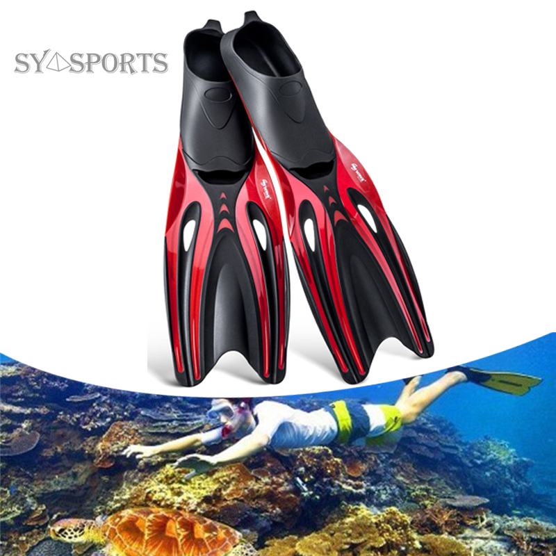 Comfortable Adult Swimming Fins Diving Flippers Flippers Snorkeling ...