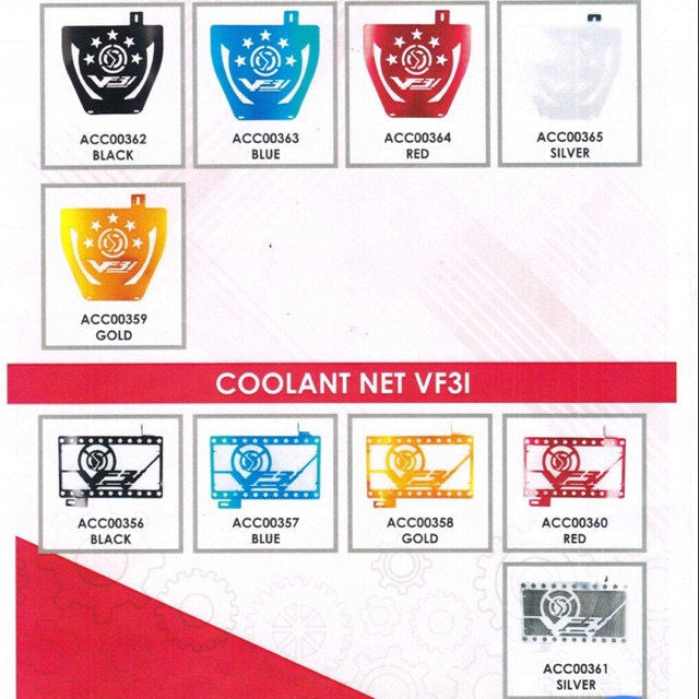 SYM💥🔛💥Hot Item!!! 🔥🔥 VF3i 185 radiator engine cover | Shopee Malaysia
