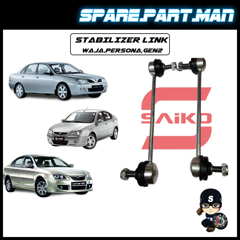 SAIKO (1-PAIR)MALAYSIA QUALITY FRONT ABSORBER LINK STABILIZER LINK ...