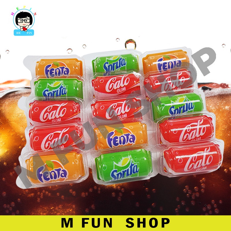 Ready Stock Blow Bubble Gum Center Lava Juice 12Pcs / 50Pcs Cola ...