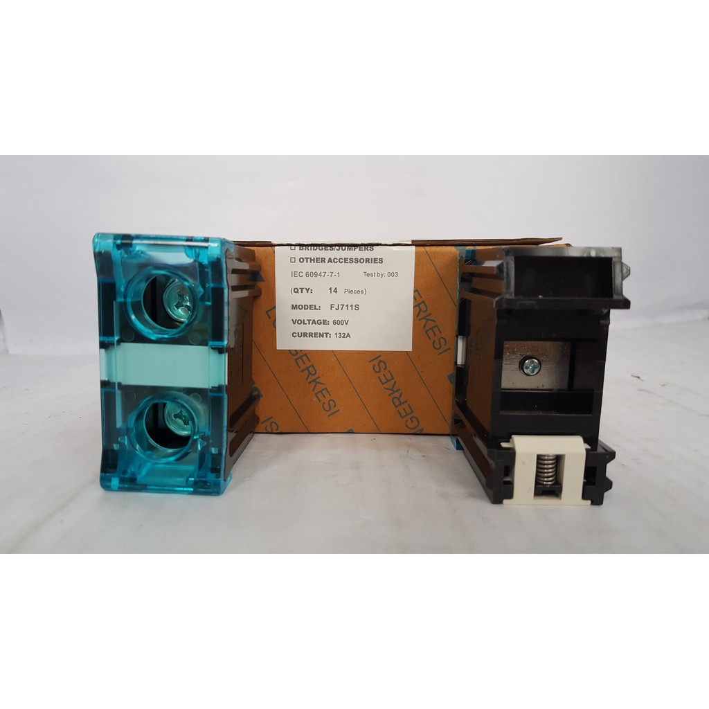 BLOX Fast mount terminal block rail mount terminal block IN SERIES ...