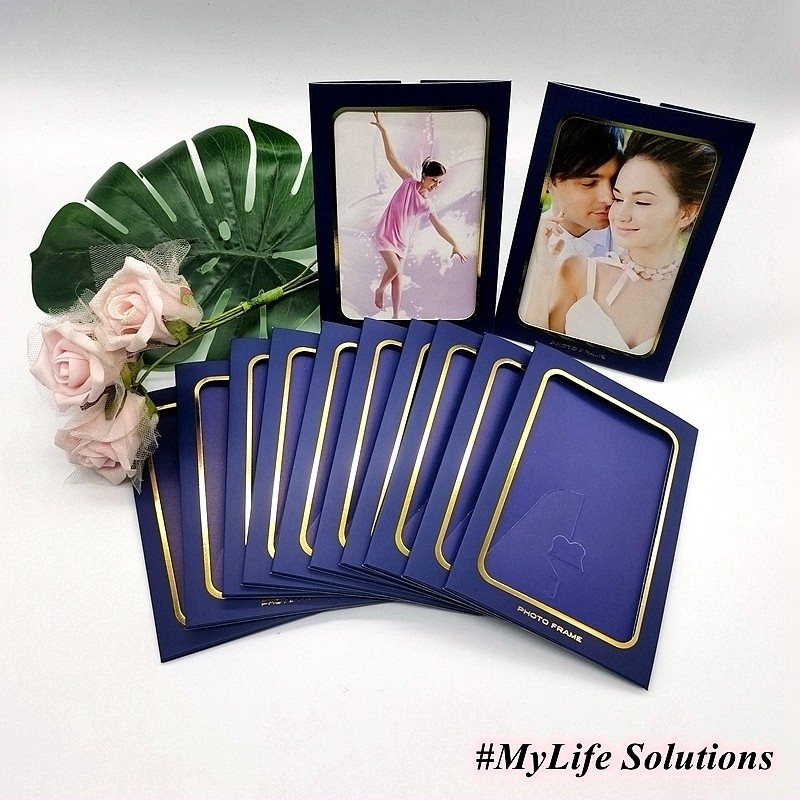 10 Pcs Paper Photo Frame DIY Photo Frame Paper Card Picture Frame ...