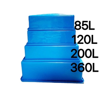Blue Plastic Fish Tank Pond / Tangki Plastik Tank Polytank Pembiakan ...