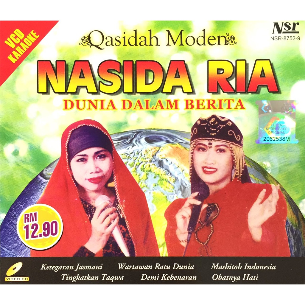 Qasidah Modern-Nasida Ria (MTV KARAOKE VCD) | Shopee Malaysia