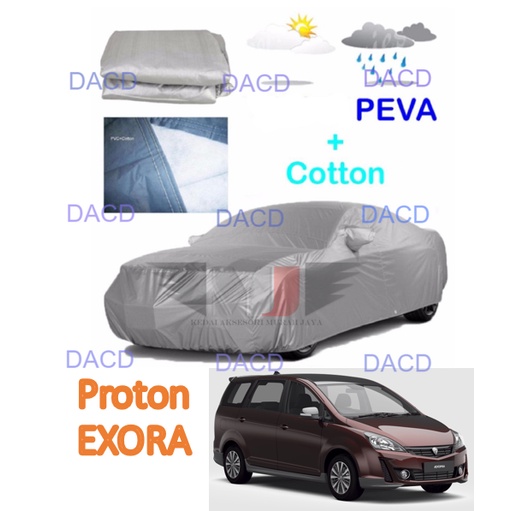 Proton Exora Malaysia Car Cover Full Car Body Cover Auto Wing Selimut ...