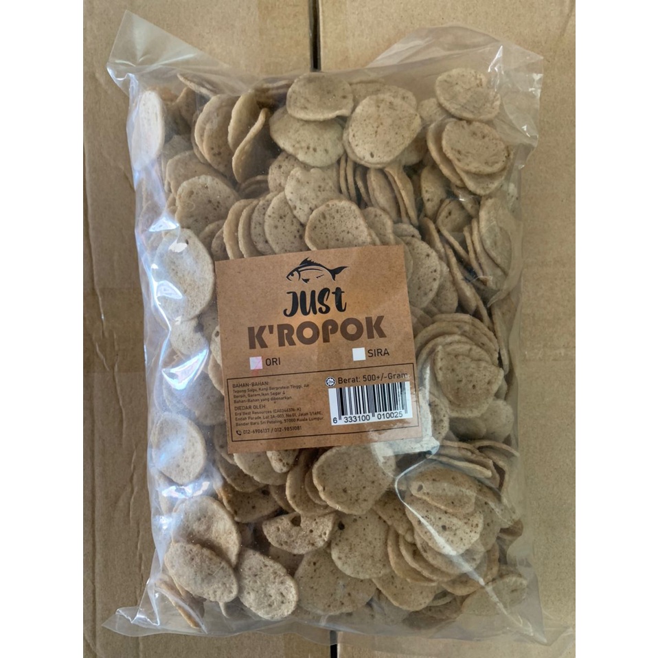 Just K'ropok - Original / Sira 500gm (Packet) | Shopee Malaysia