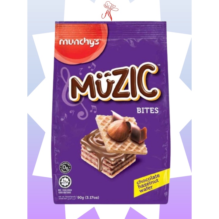 Munchy's Muzic Chocolate Hazelnut/Chocolate/Chunky Chocolate Hazelnut ...