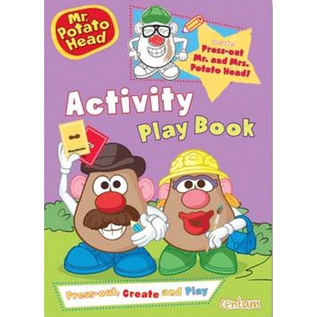 MR POTATO HEAD: ACTIVITY PLAY BOOK FOR KIDS (PRESS-OUT, CREATE AND PLAY ...