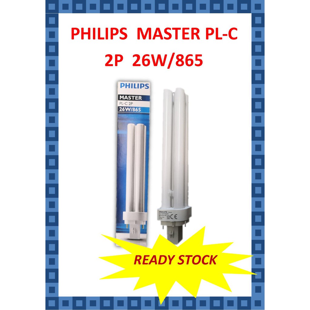 PHILIPS MASTER PLC / PL-C 26W LIGHT BULB | Shopee Malaysia