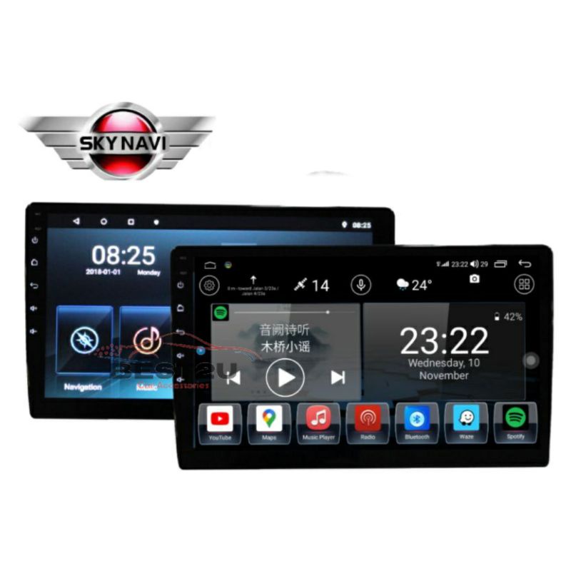 SKY NAVI Android Player | Full HD | Support AHD Camera | Shopee Malaysia