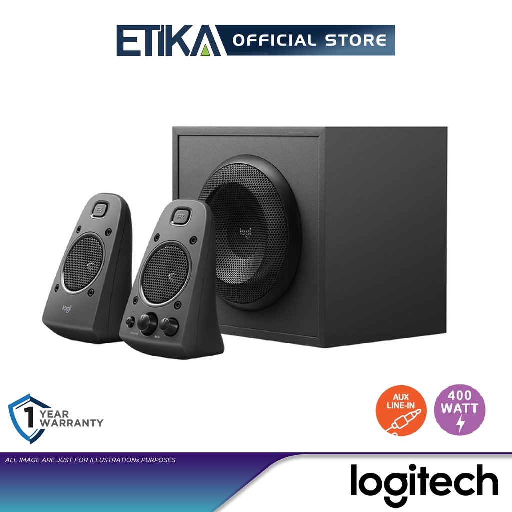 Logitech Z625 | THX Certified 2.1 Gaming Speaker System with Subwoofer and Optical input | 980 ...
