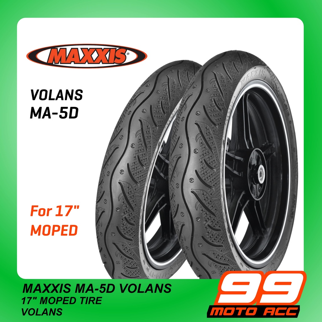Maxxis Volans MA5D Sport Touring Tubeless Tyre - 17" | Shopee Malaysia