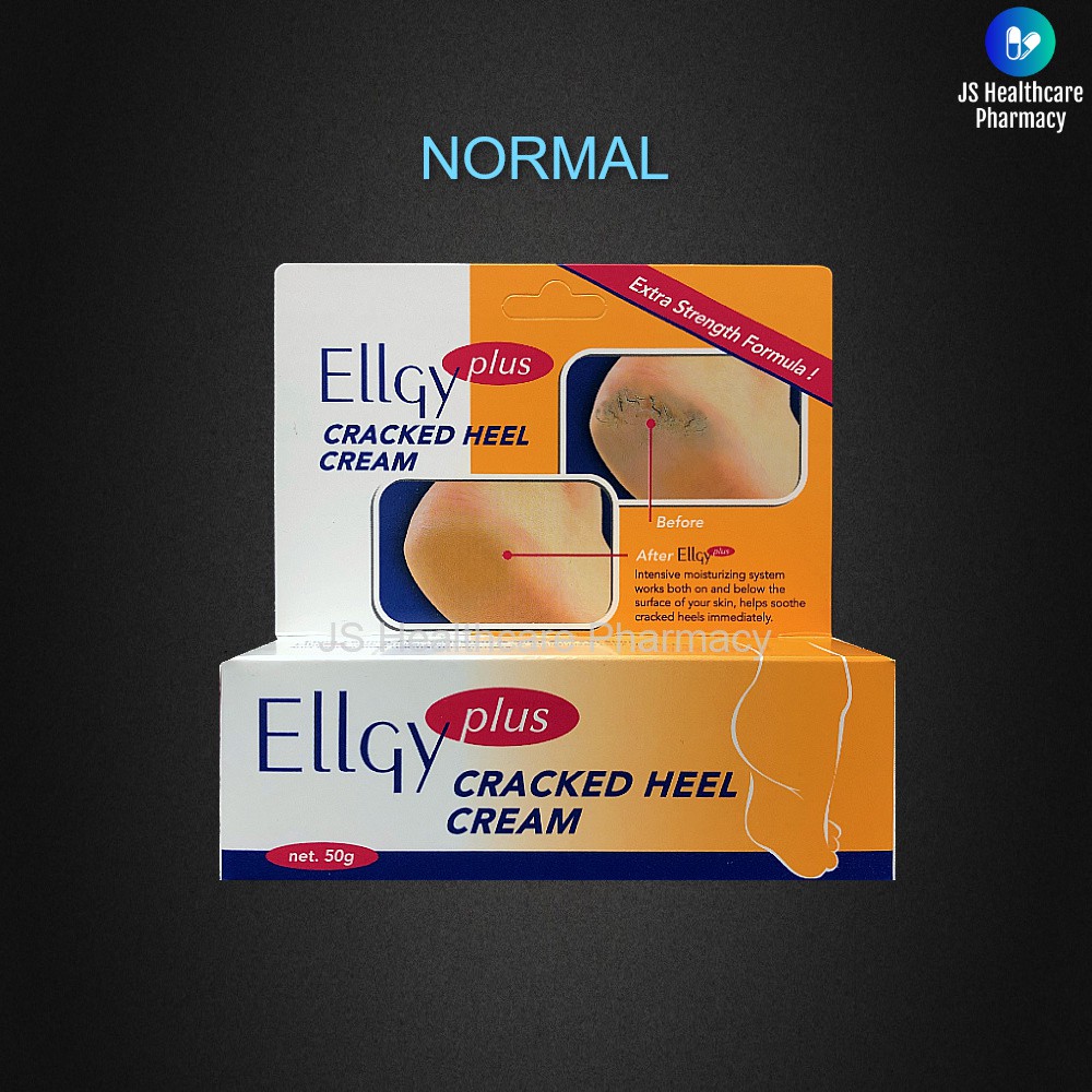 Ellgy Plus Cracked Heel Cream (Normal / With D Factor) - 50g | Shopee ...