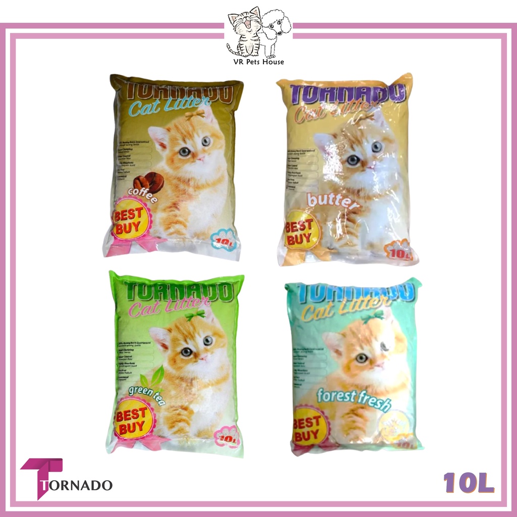Tornado Cat Litter 10L - Cat Litter / Pet Toilet | Shopee Malaysia