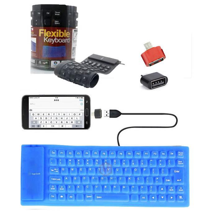Waterproof KEYBOARD FLEXIBLE KEYBOARD - WATERPROOF USB Cable KEYBOARD ...