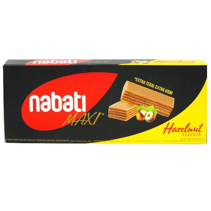 Nabati Maxi Hazelnut Wafer 145g | Shopee Malaysia
