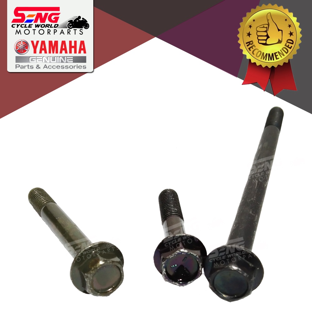 YAMAHA RXZ/ RXZ CATALYZER ENGINE SHAFT STUD SET ORIGINAL THAI | Shopee ...
