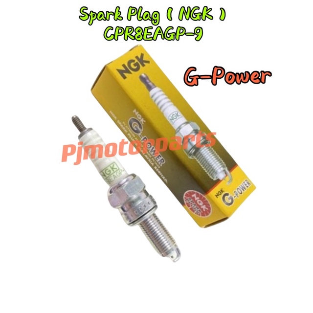 (CPR8EAGP-9) LC135 V1-V8 / NVX155 / NMAX / WAVE DASH 125 110 / ICON (ORIGINAL NGK G-POWER ...