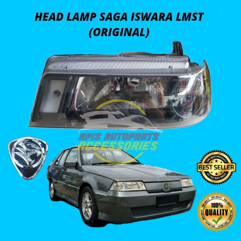 HEAD LAMP SAGA ISWARA LMST (ORIGINAL) | Shopee Malaysia