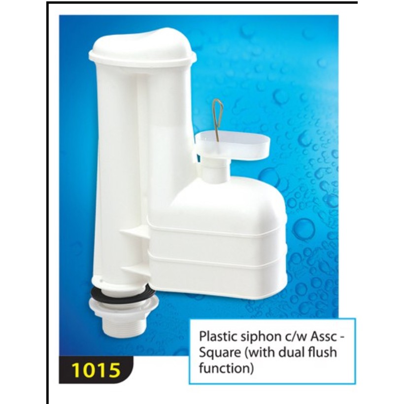 PVC cistern siphon (Square / Round) / Pam tandas tangki (Beta / Bulat ...