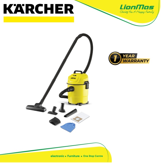 Karcher WET AND DRY VACUUM CLEANER WD 1 CLASSIC WD1 10983310 | Shopee ...