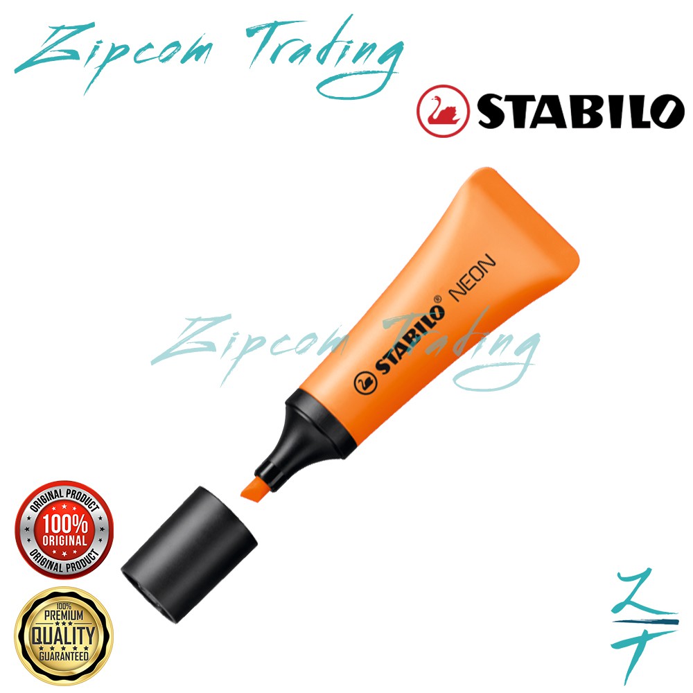 STABILO Neon / Shine Fluorescent Highlighter (2mm/5mm) | Shopee Malaysia