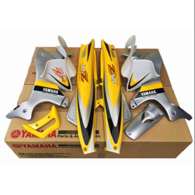 COVERSET 125ZR HLY(KUNING SABIT) | Shopee Malaysia