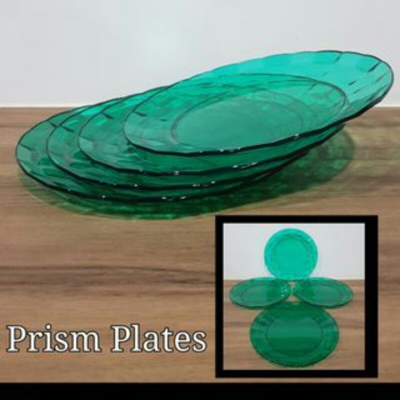 🔥Hot Sale/ Clear Stok🔥[ORI 💯] Prism Plate Tupperware | Shopee Malaysia