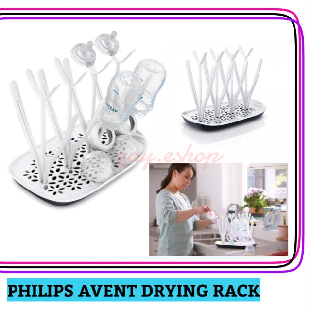 PHILIPS AVENT DRYING RACK Feeding Bottle Drying Rack Rak Pengering ...