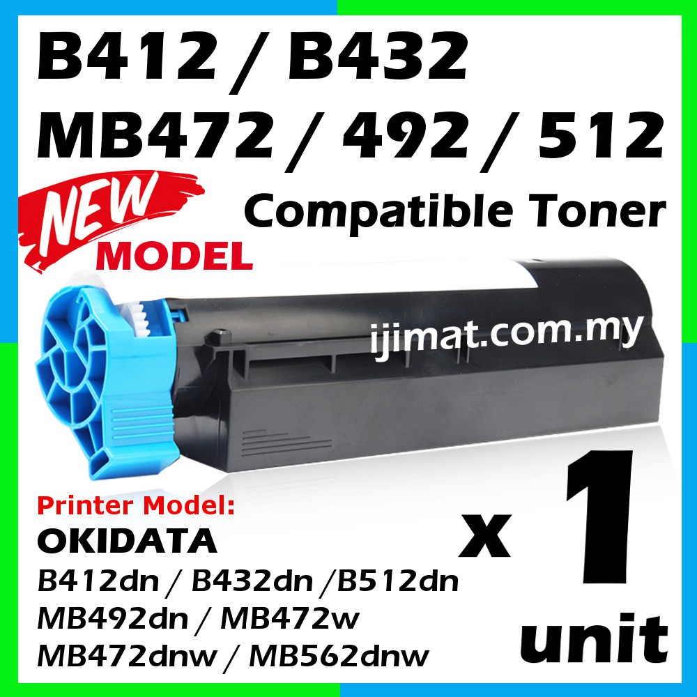 OKI B412 B432 MB472 MB492 B512 MB562 B412dn B432dn B512dn MB492dn ...