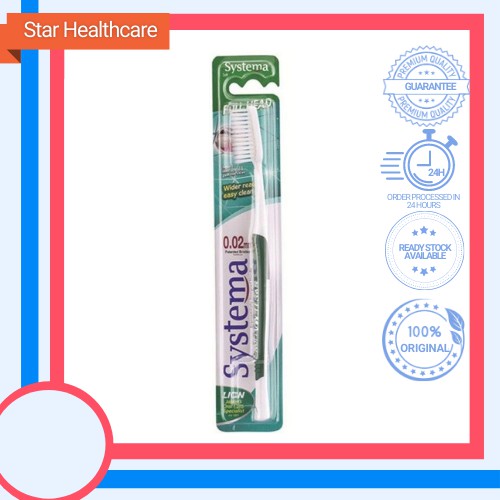 Systema Toothbrush Full Head Soft | Shopee Malaysia