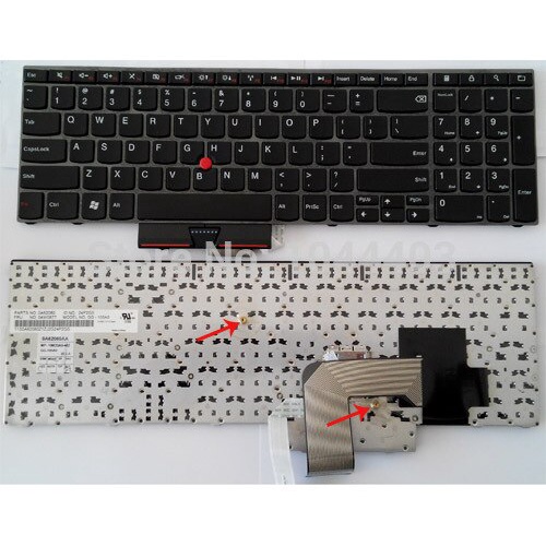Laptop Keyboard For Lenovo IBM Thinkpad EDGE E520 E525 E520S | Shopee ...