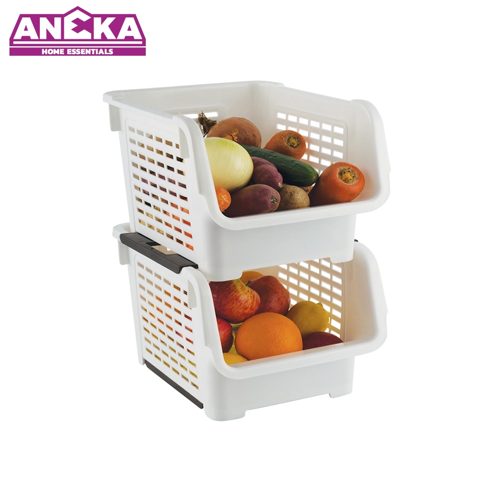 FELTON Stackable Storage Rack - RANDOM COLOUR | Shopee Malaysia