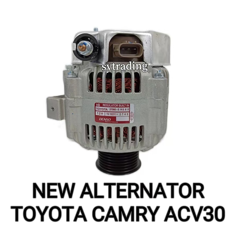 New Toyota Camry ACV30 3Pin Alternator 27060-0H010 | Shopee Malaysia
