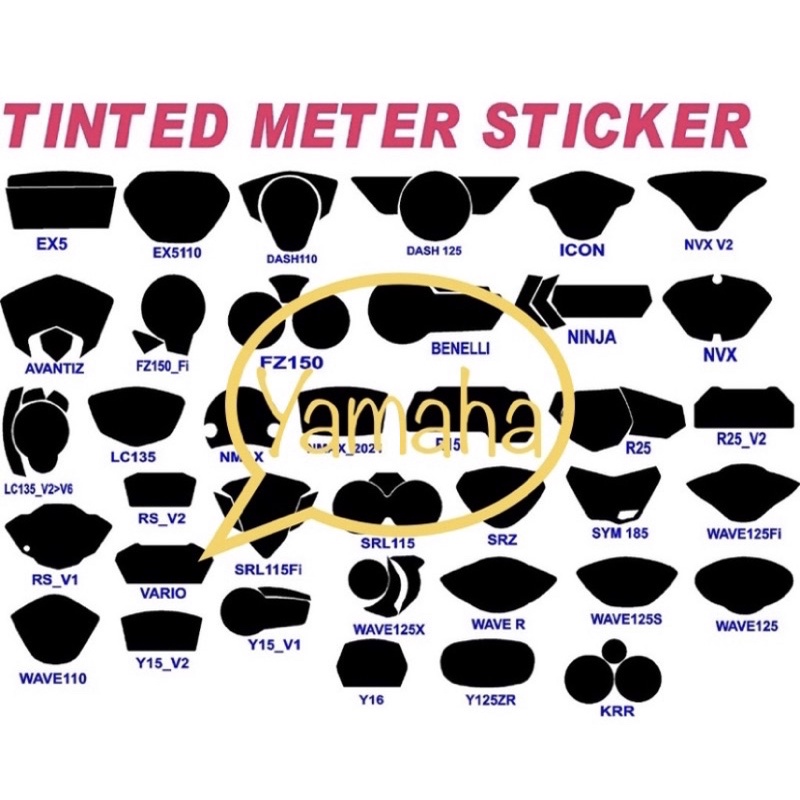 Yamaha ego lc/ y15 v2/ y16 / lc135v8 / lc 135 v8 ego solariz sticker ...