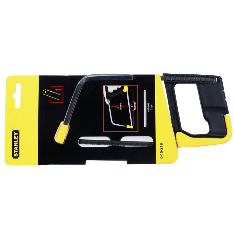 Stanley 15-218 Junior Hacksaw (150mm/6") 0-15-218 | Shopee Malaysia