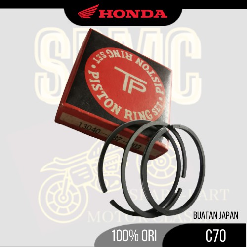 HONDA C70 Piston Ring | Shopee Malaysia