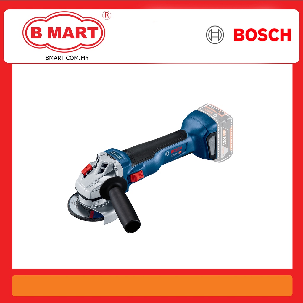 Bosch Gws18v 10 Cordless Angle Grinder Brushless Motor Solo Gws 18v