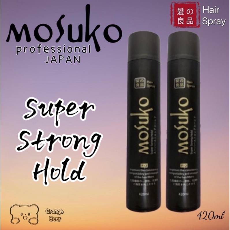 [READY STOCK] MOSUKO Extreme Long Lasting Hair Spray (420ml) | Shopee ...
